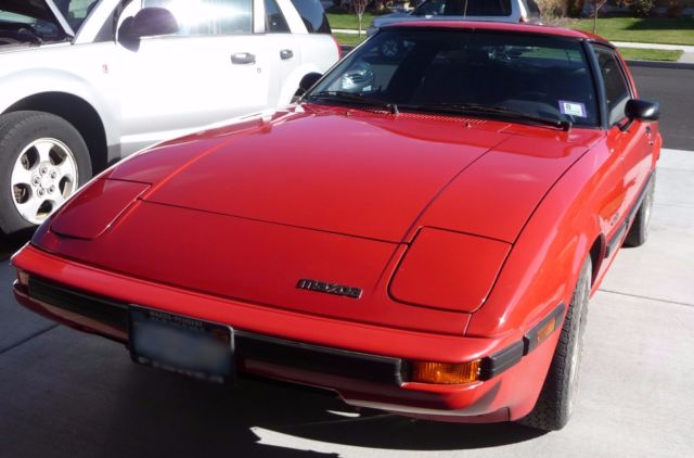 Wonderful Red 1984 RX-7 5-speed GSL - Classic Mazda RX-7 1984 for sale